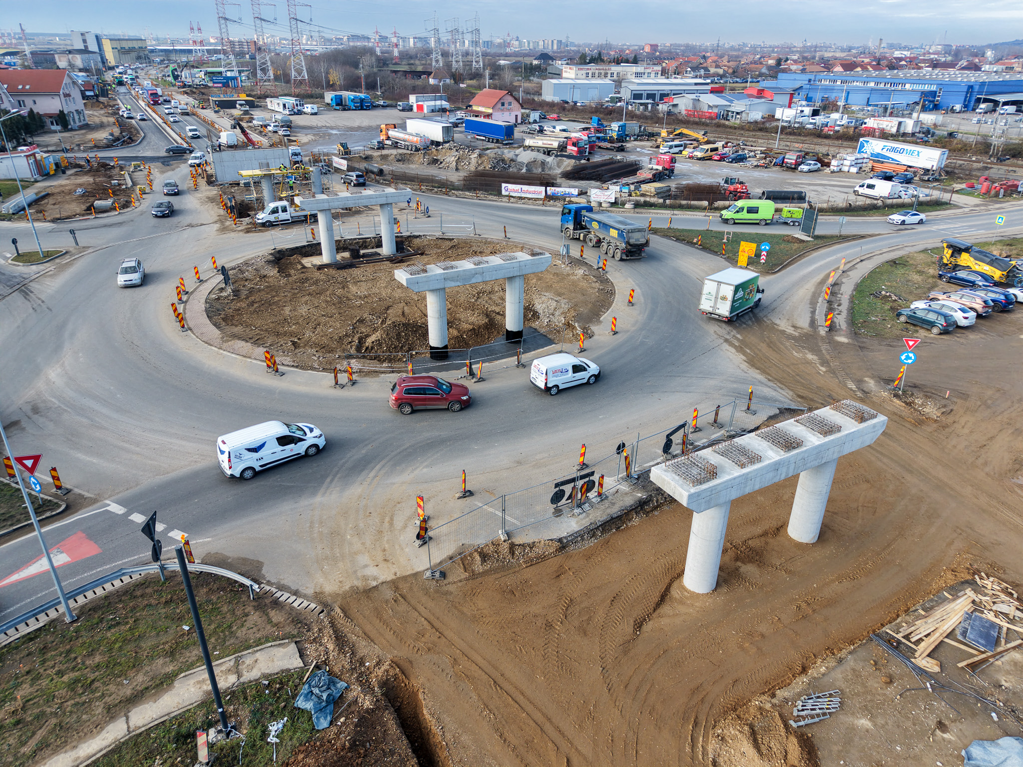 35% stadiul lucrărilor la Pasajul suprateran Metro, din Oradea ...
